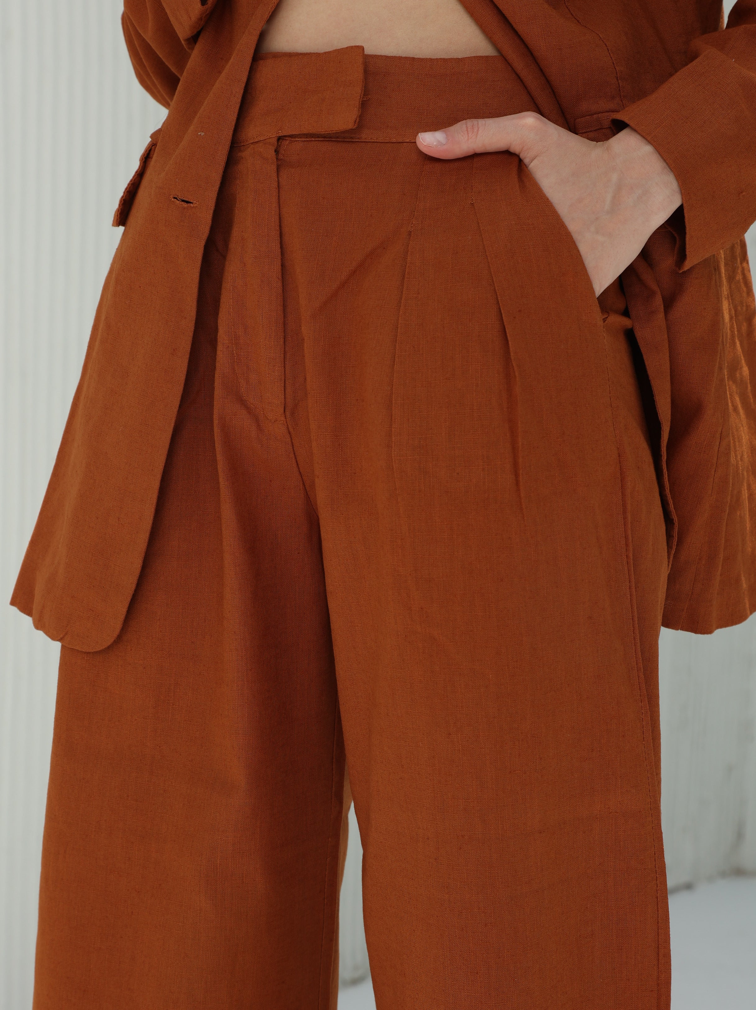 Women's Linen Trousers | The Finest Italian Linen in Dubai | G Linen World
